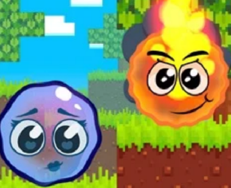 Fire Ball and Water Ball: Parkour Love Balls - Play Online Fire Ball ...